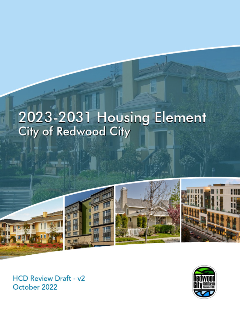 7-A3-RWC HCD Submittal HousingElement-1 | PDF | Zoning | Affordable Housing