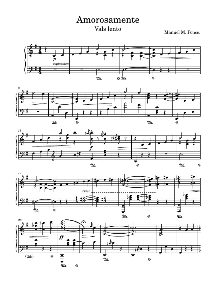 Amorosamente Manuel Mara Ponce | PDF