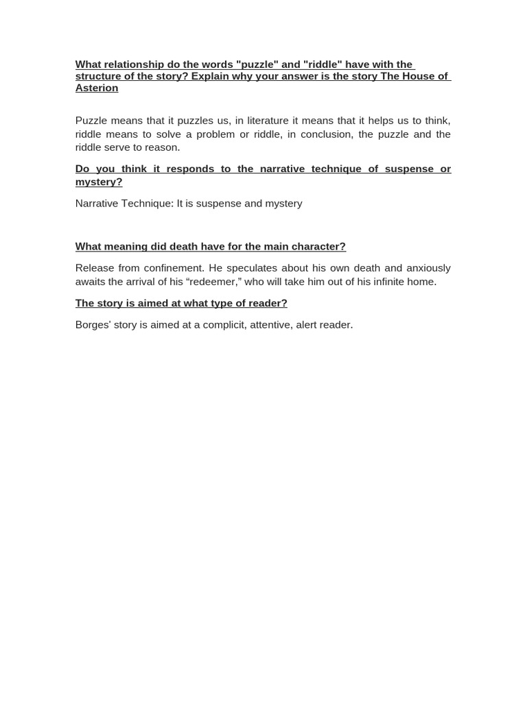 What Relationship Do The Words Have? | PDF