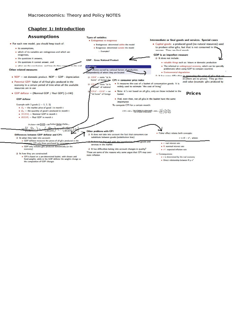 Macro Notes | PDF