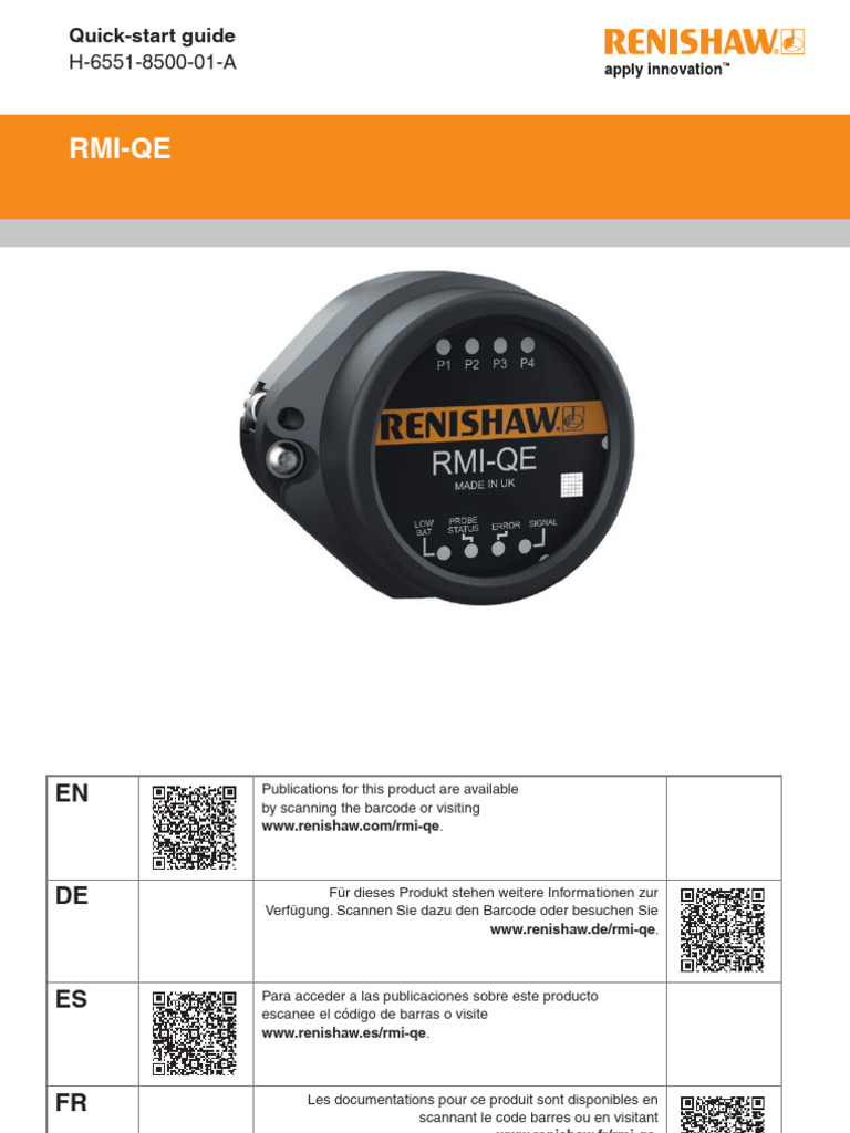 Quick Start Guide RMI-QE | PDF