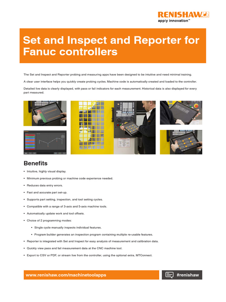 H-5999-8220-04-A Fanuc Set and Inspect Data Sheet EN | PDF | Trademark ...