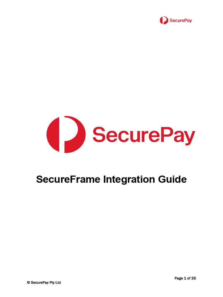SecureFrame Integration Guide for Developers | PDF | Transport Layer ...