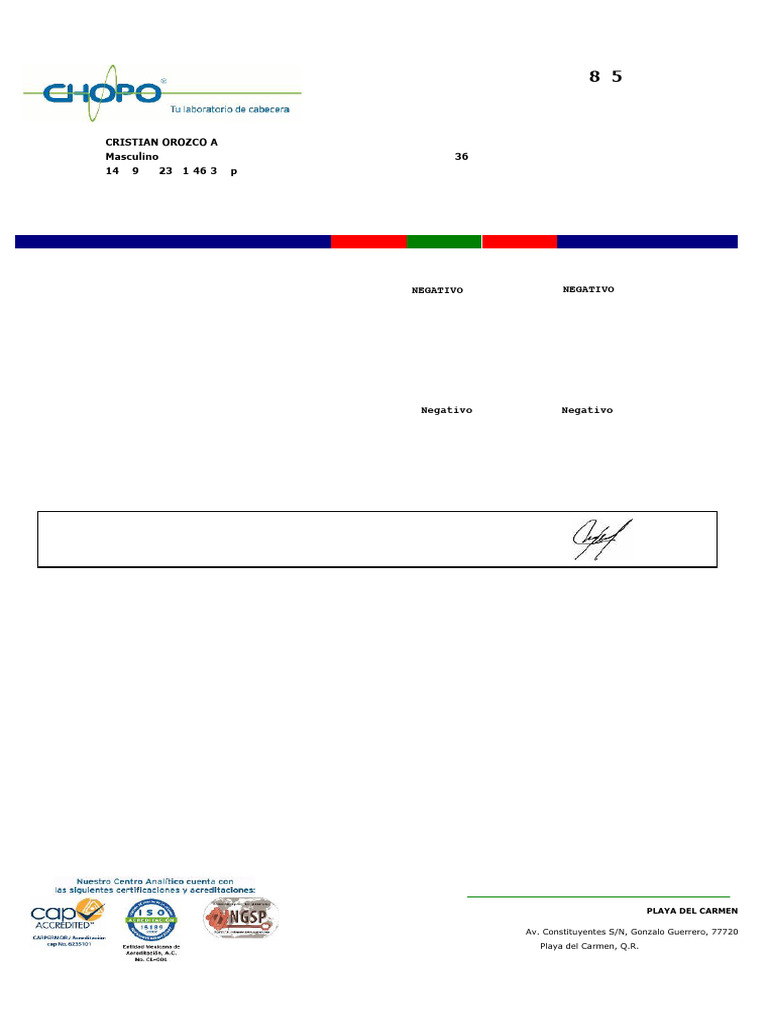 Prueba Chopo | PDF | Ciencias de la Salud | Especialidades Medicas