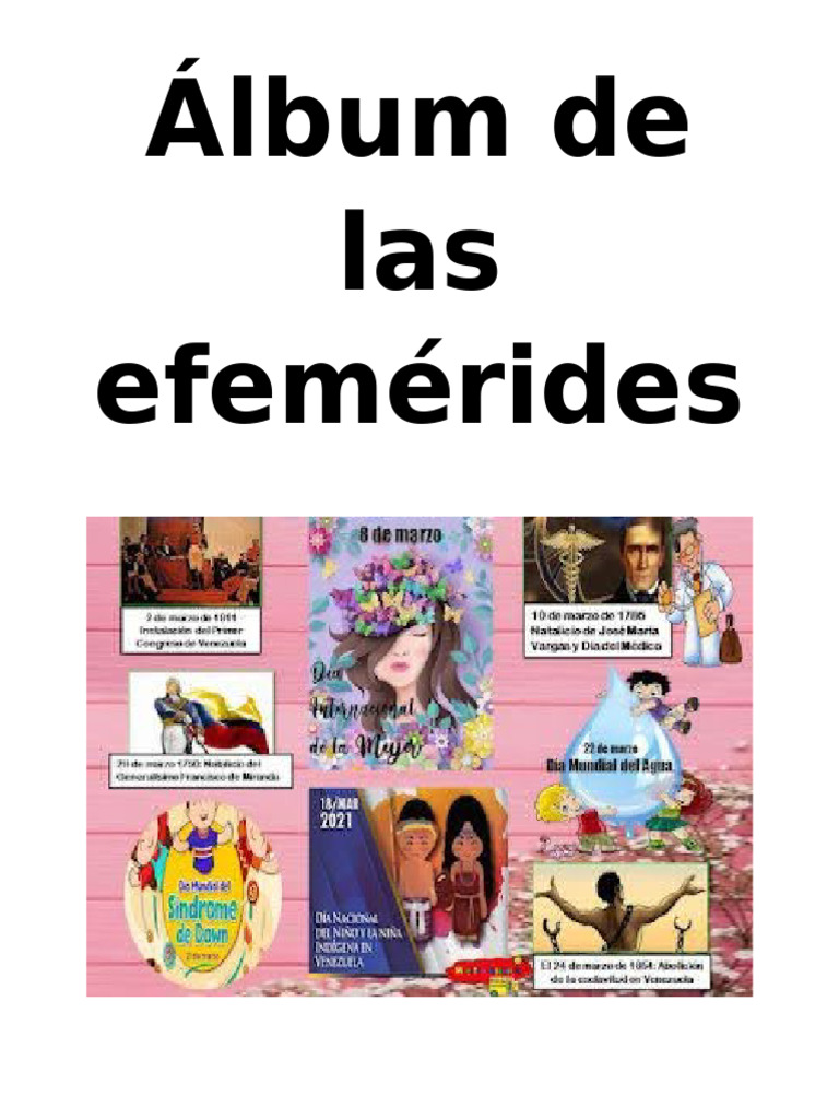 Álbum de Las Efimerides | PDF | Costa Rica