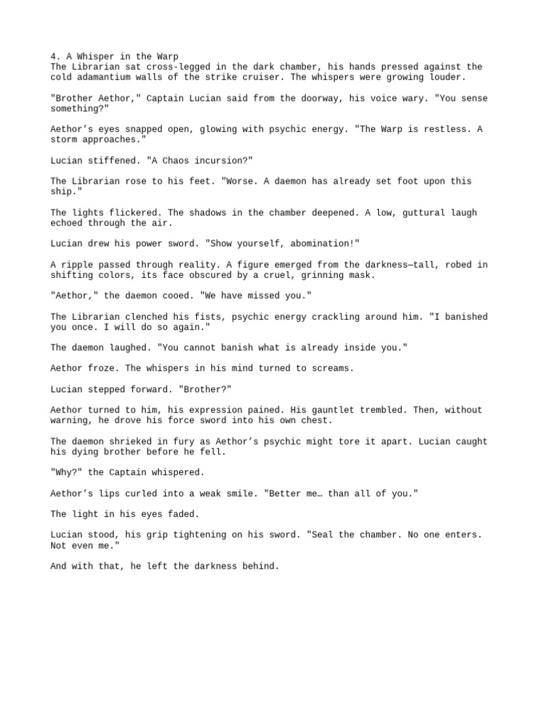 Warhammer Tale 4 | PDF