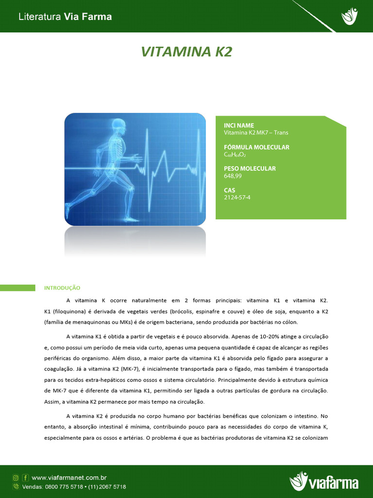 Vitamina-K2 | PDF | Vitamina | Vitamina D