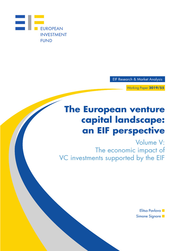 The European Venture Capital Landscape An EIF Perspective | PDF ...