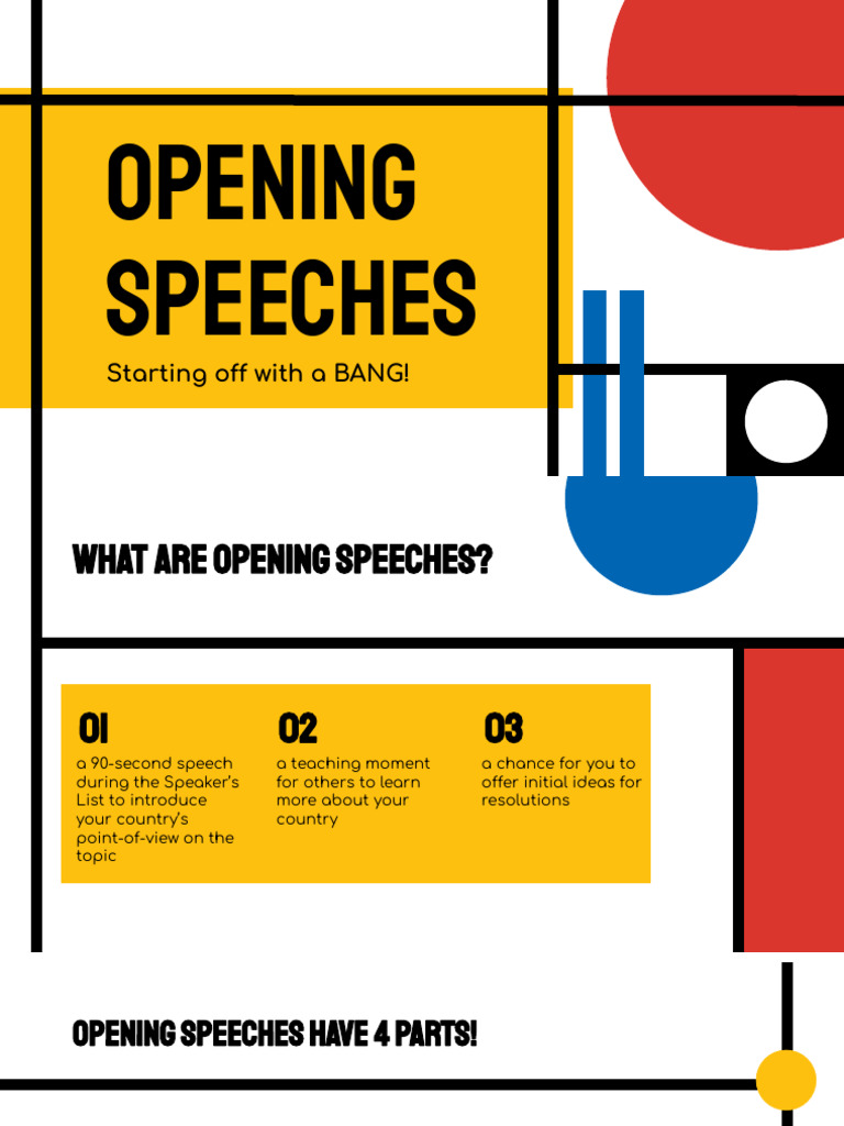 5.3. - Opening Speech Presentation | PDF | Logos