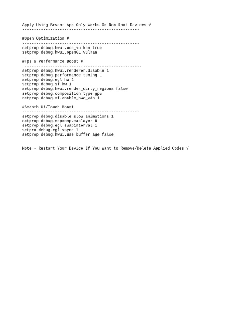 SetProp Gaming Codes | PDF