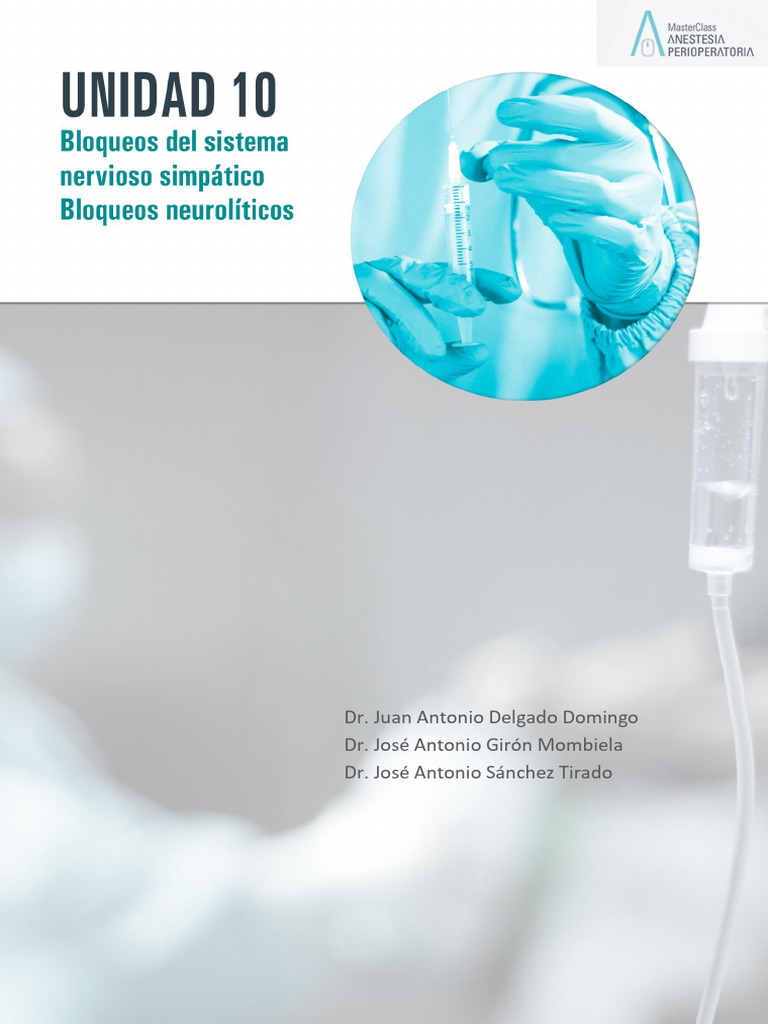 Neurolisis y Bloqueos Simpáticos | PDF | Abdomen | Dolor