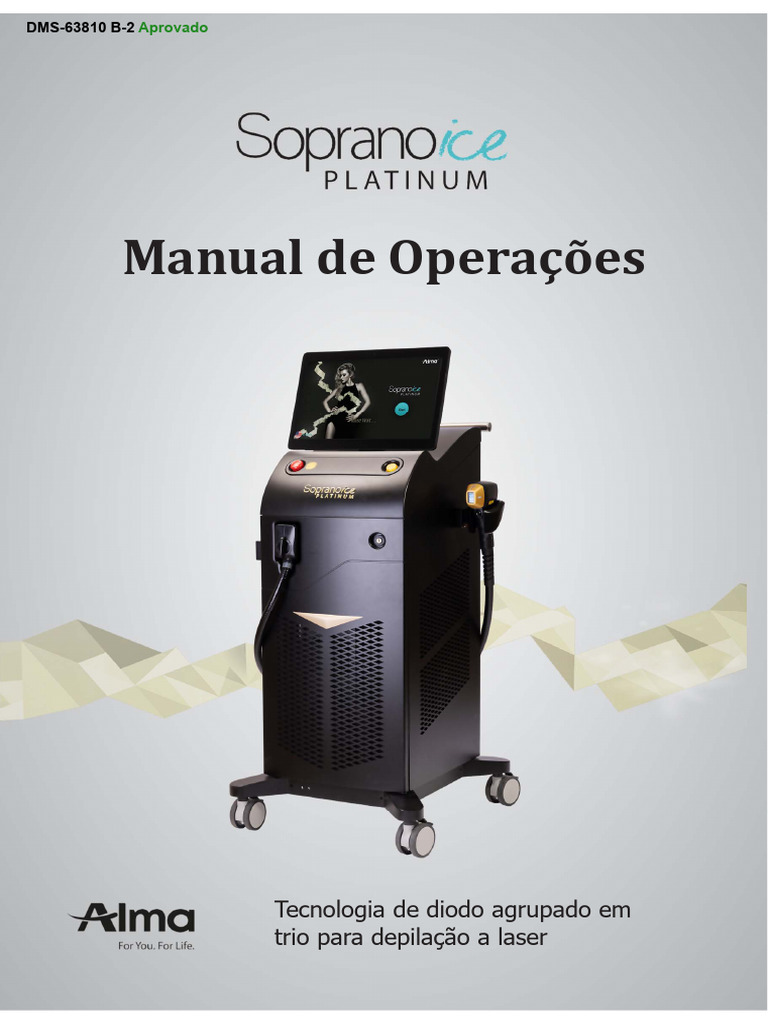 SOPRANO-PLATINUM-ICE-Manual | PDF | Laser | Olho