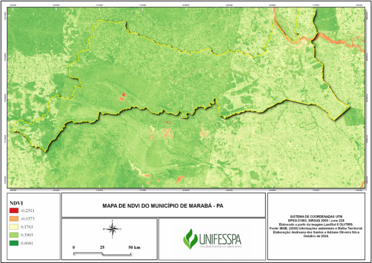 Mapa NDVI | PDF