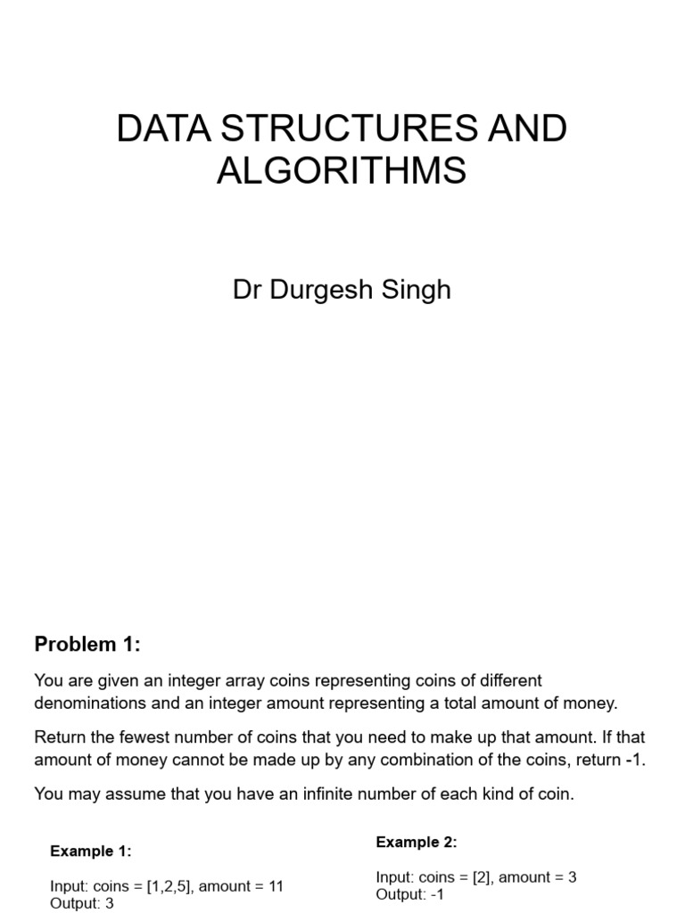 DSA_L1 | PDF | Data | Algorithms