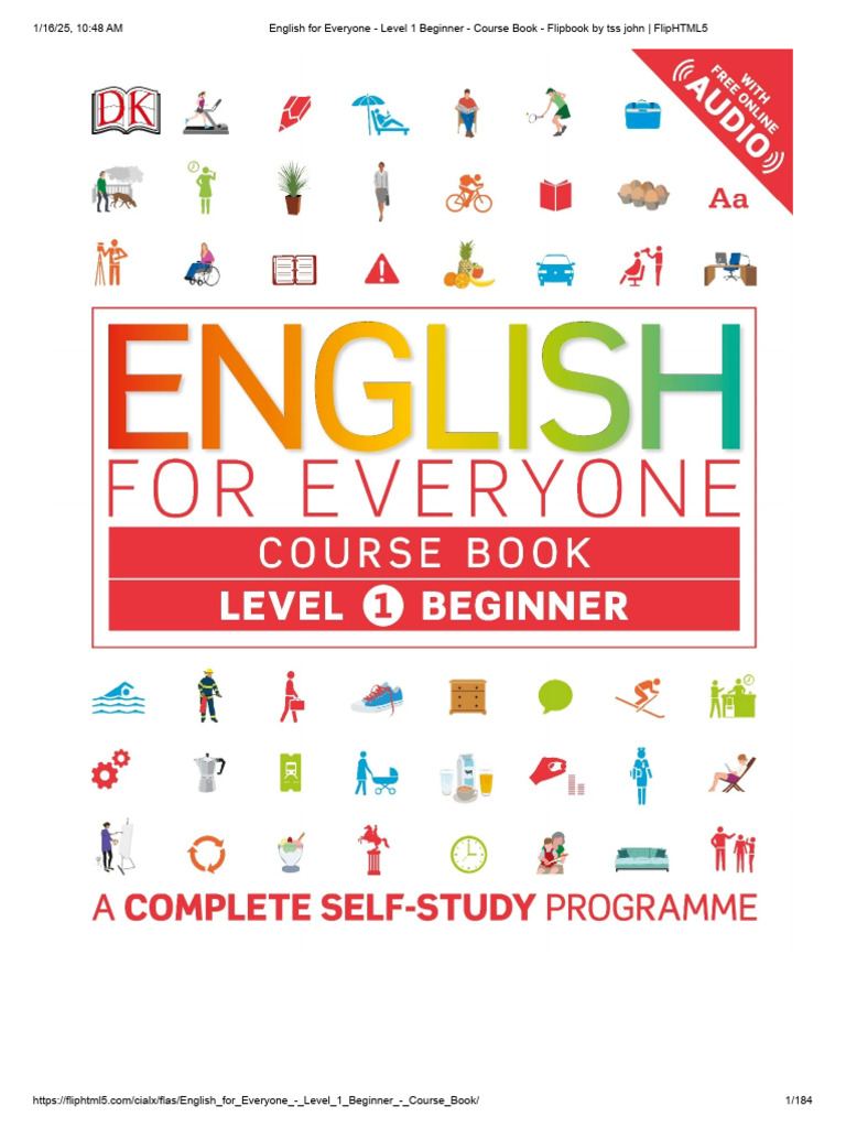 English For Everyone - Level 1 Beginner - Course Book | PDF