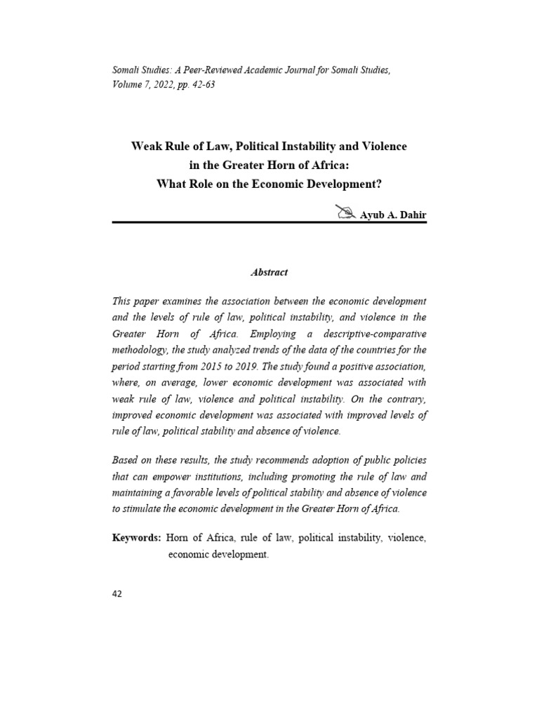 1SSJ_V7_Article_02_1 | PDF | Failed State | Institution