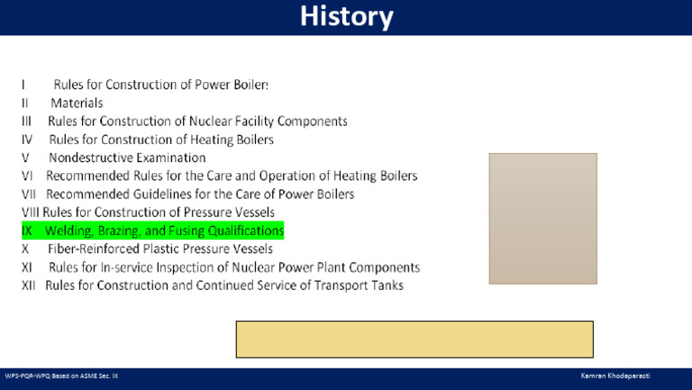 ASME BPVC History | PDF