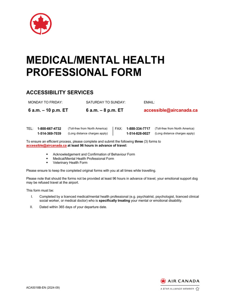 Medical Health Professional Form en | PDF | Diagnostic And Statistical ...