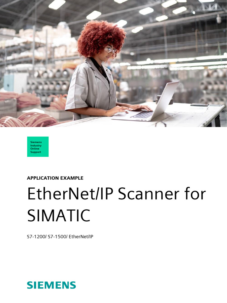 EtherNetIP Scanner DOC V1 3 en | PDF | Computer Network | Internet Protocol Suite