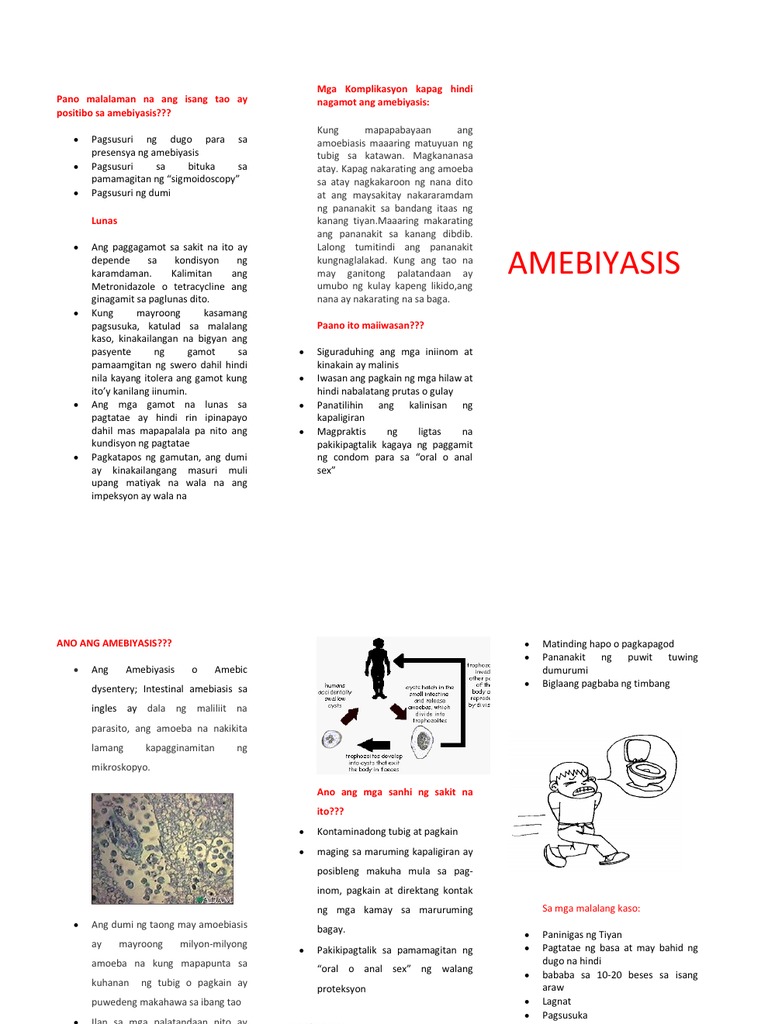Amoebiasis | PDF