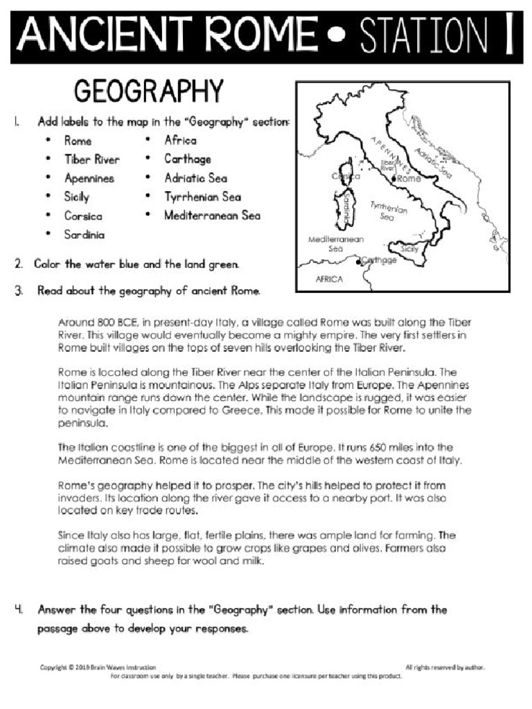 Ancient Rome GRAPES Review | PDF