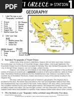 Ancient Greece Geography and Trade Map | PDF | Greece | Greeks