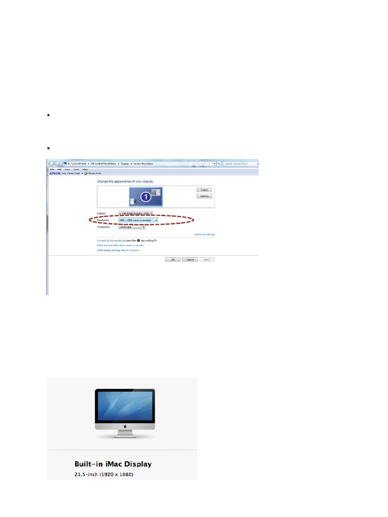 Find Your Screen Resolution | PDF