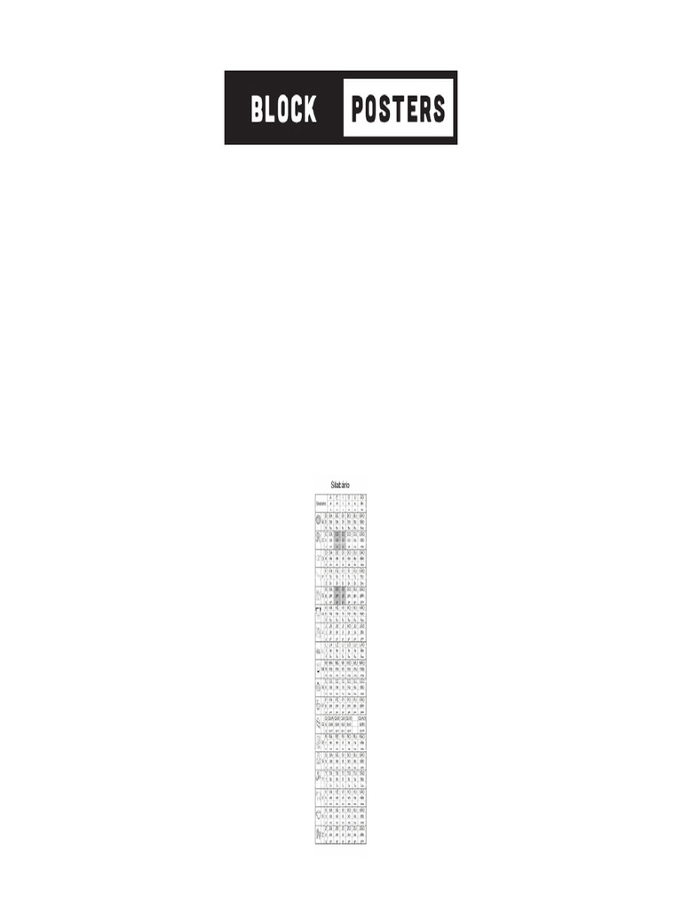 Block Poster Setup Guide | PDF