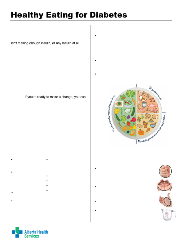 Diabetes-Friendly Meal Planning Guide | PDF | Foods | Fat