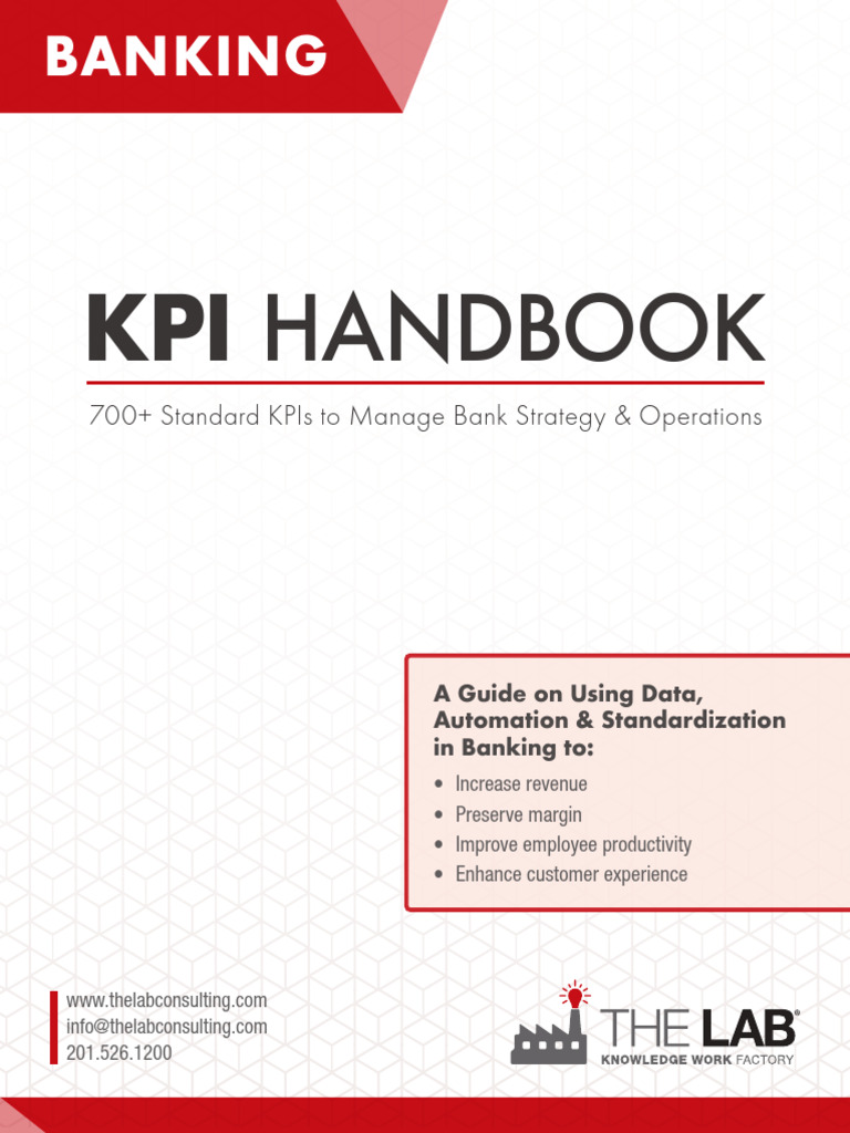 Banking KPI Handbook from The Lab | PDF | Banks | Performance Indicator