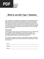 Lcs Diet Handout | PDF | Carbohydrates | Dieting