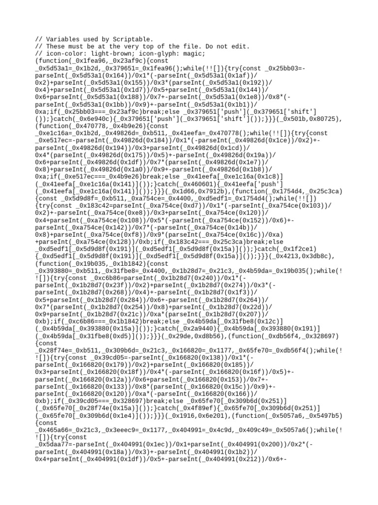 Scriptable Code Obfuscation | PDF