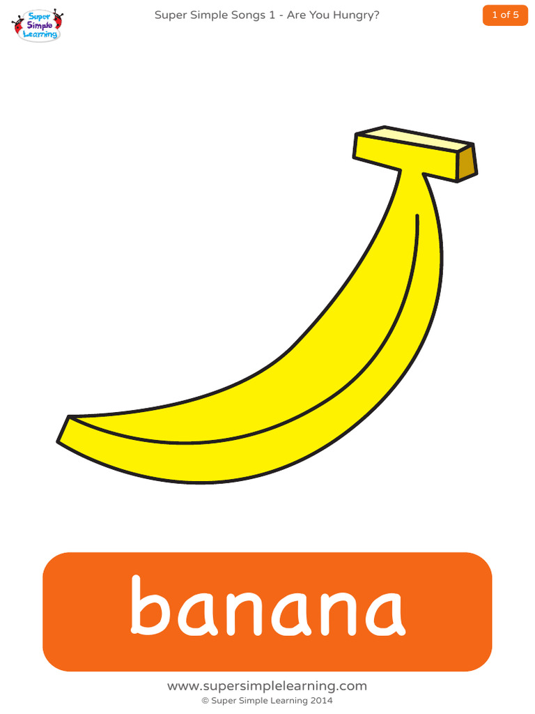 Are You Hungry? Food Flashcards | PDF