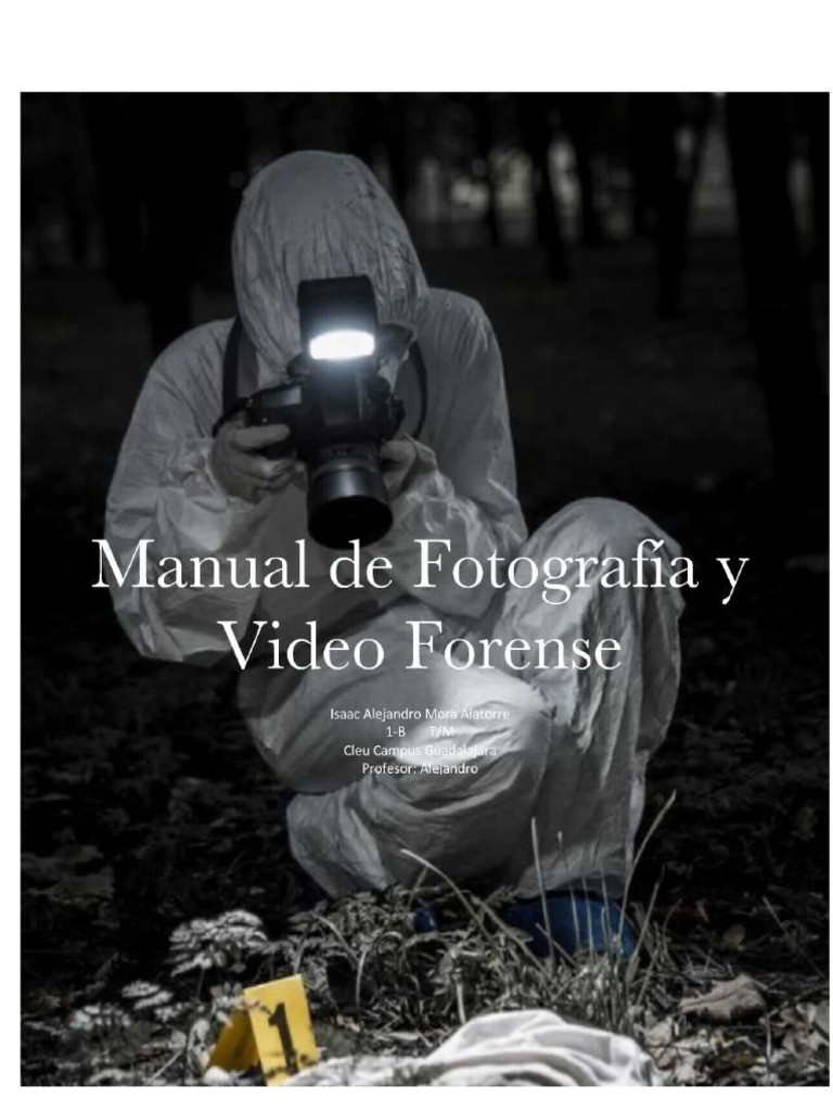 Forensic Photography and Video Manual | PDF | Camera | Camera Lens