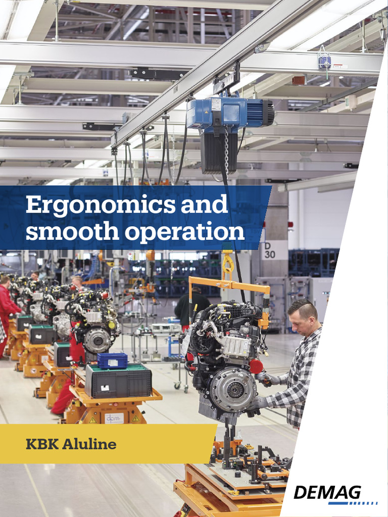 KBK de Aluminio Demag | PDF | Crane (Machine) | Manufactured Goods
