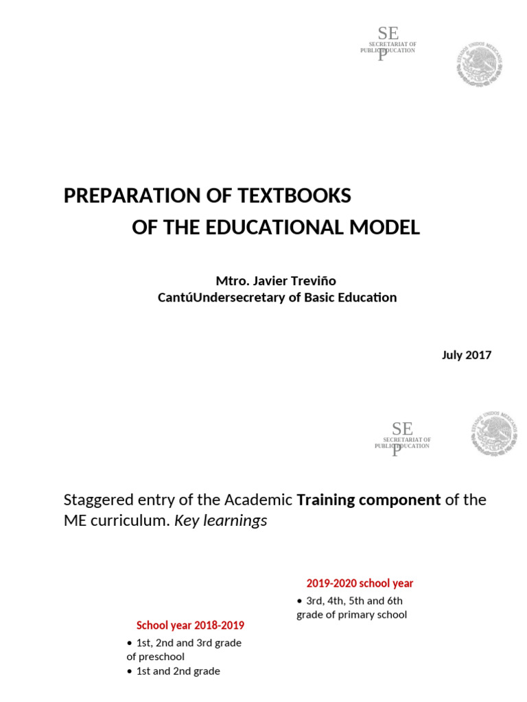 TEXTBOOK PRESENTATION | PDF | Schools | Teachers