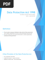 Law No 27 of 2022 On Personal Data Protection | PDF | Information Privacy | Risk