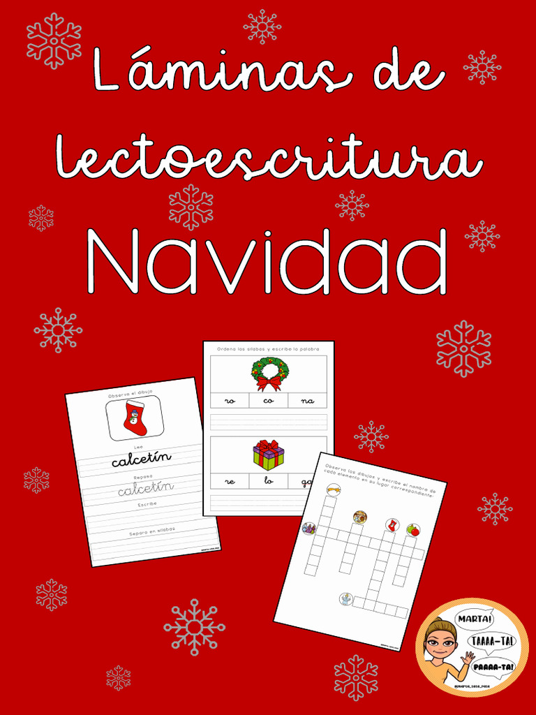 Lectoescritura Navidad | PDF