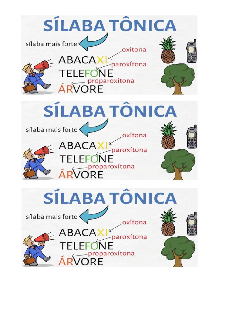 Silaba Tonica 1 | PDF