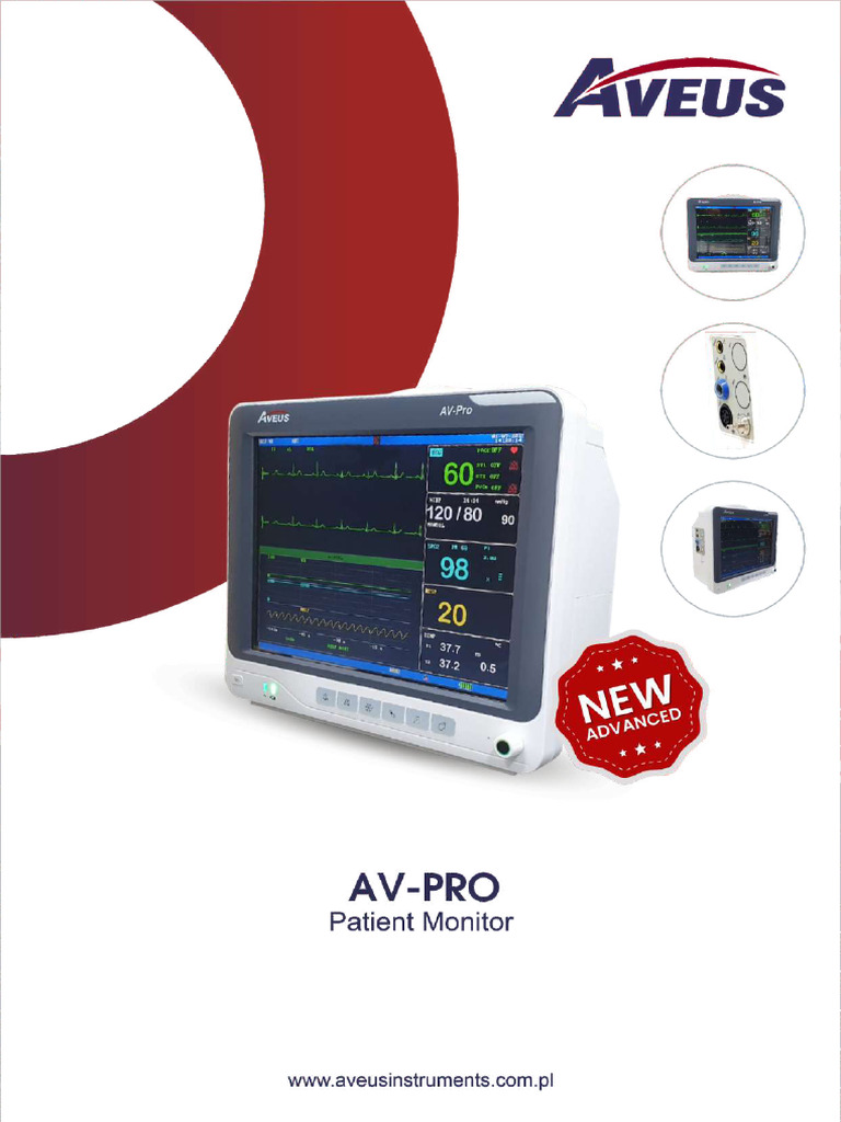 AV PRO Patient Monitor | PDF