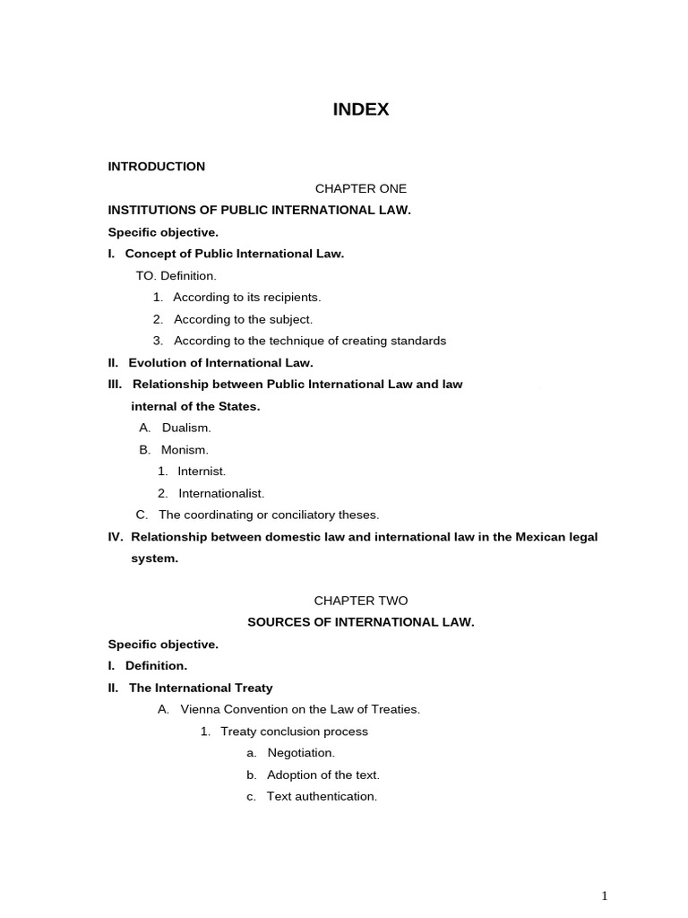 Public International Law Book | PDF | International Law | Treaty