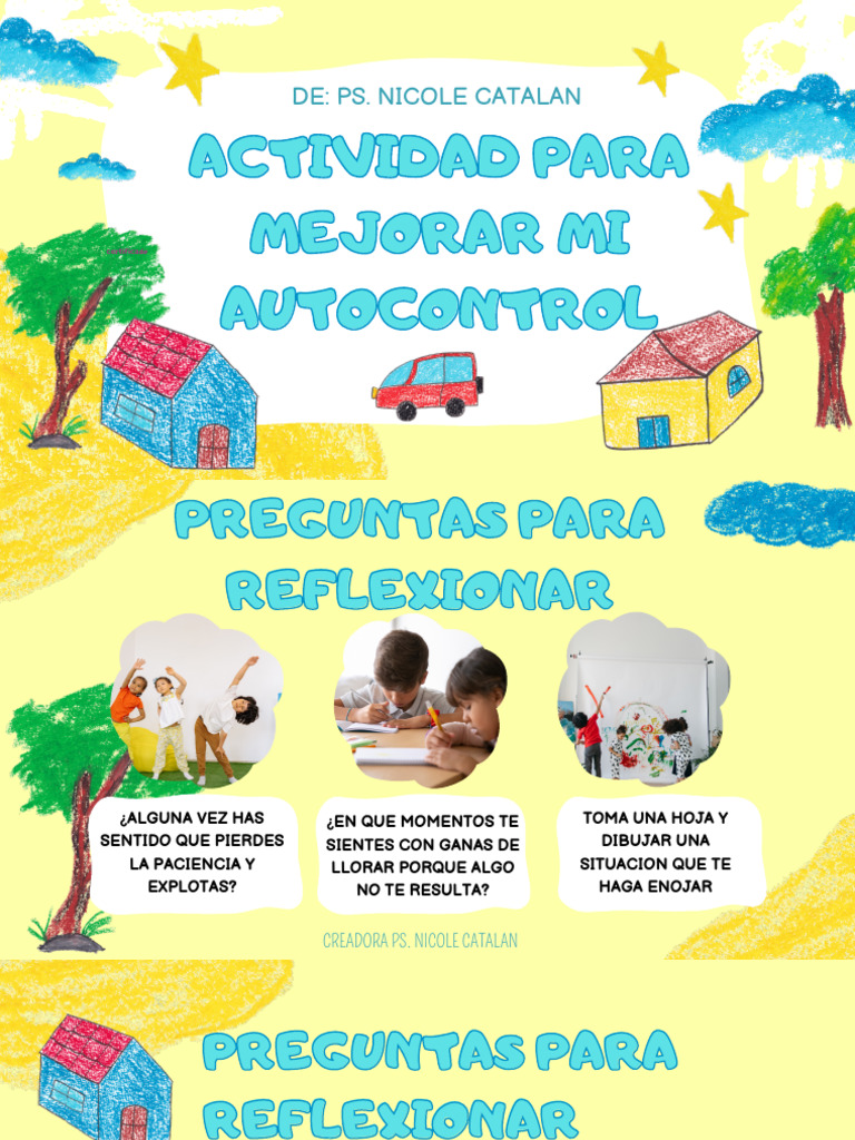 Actividad Autocontrol | PDF