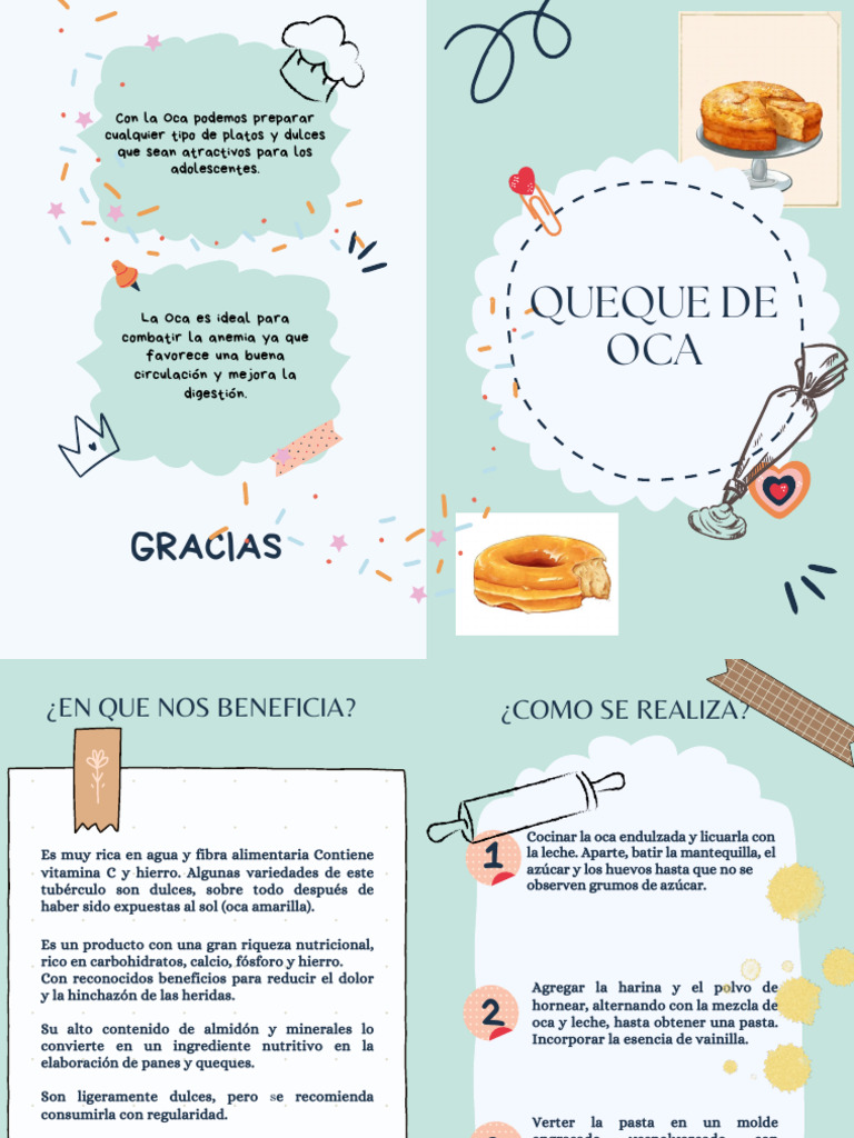 Diptico Del Queque de Oca | PDF
