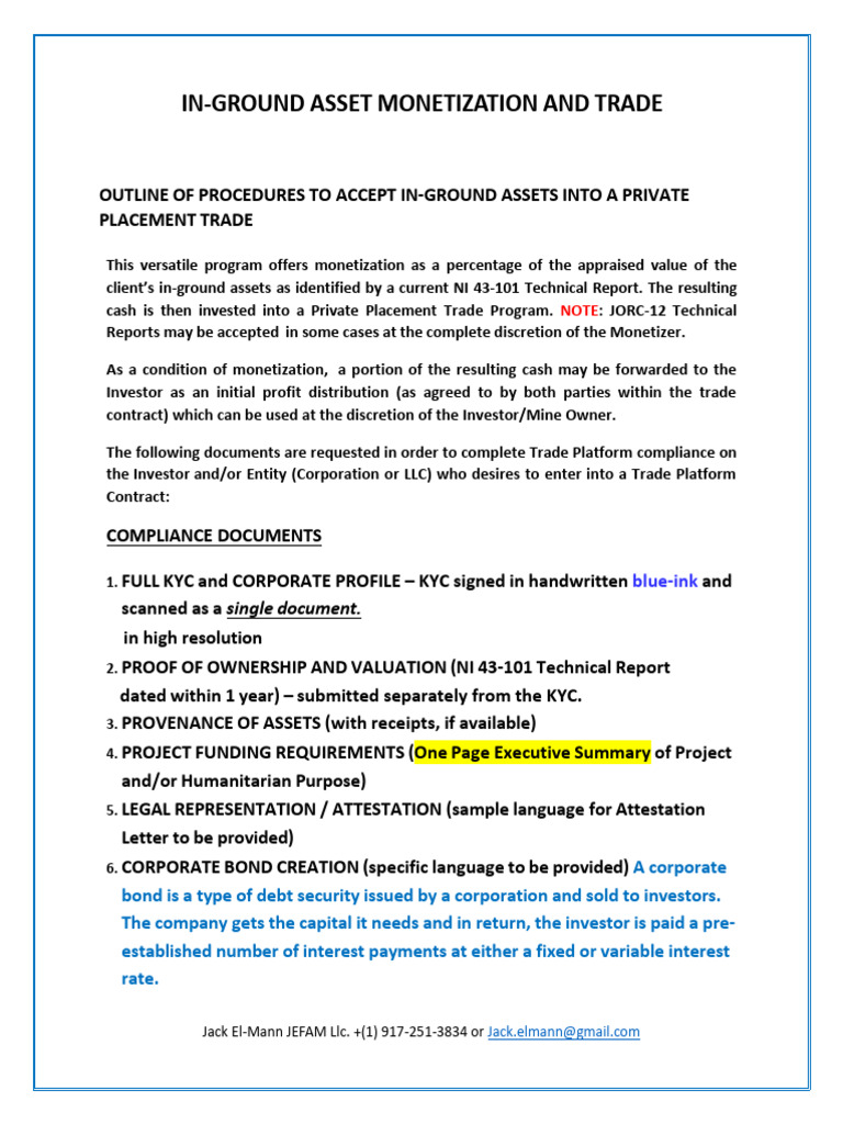 Asset Monetization for Investors | PDF | Bonds (Finance) | Banks