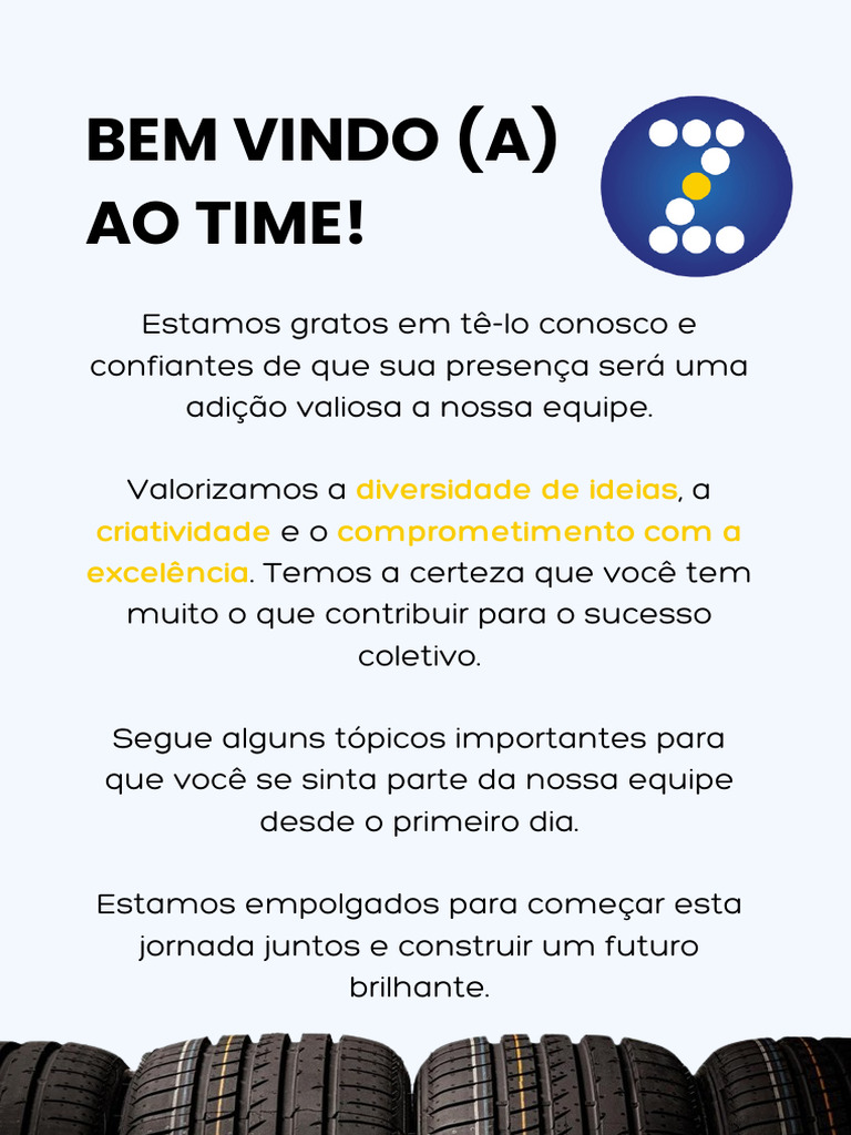 Seja Bem Vindo | PDF