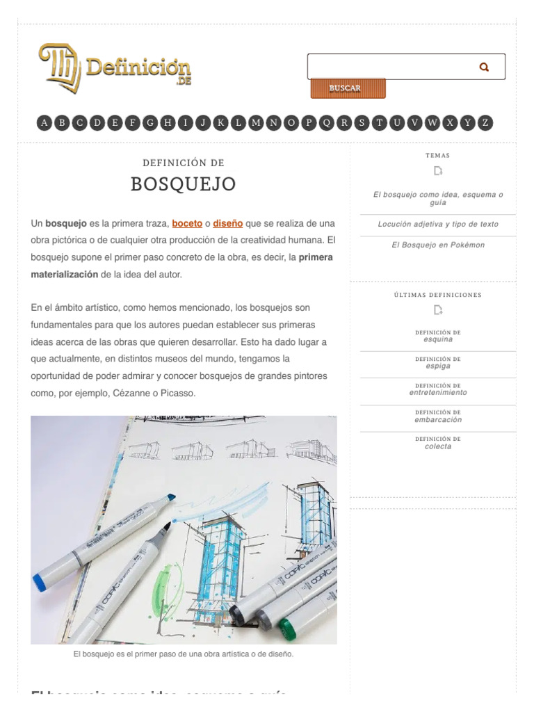 Bosquejo | PDF