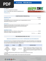 Abamax 1.8 Etiqueta 26-07-2022 | PDF | Pesticida | Agua