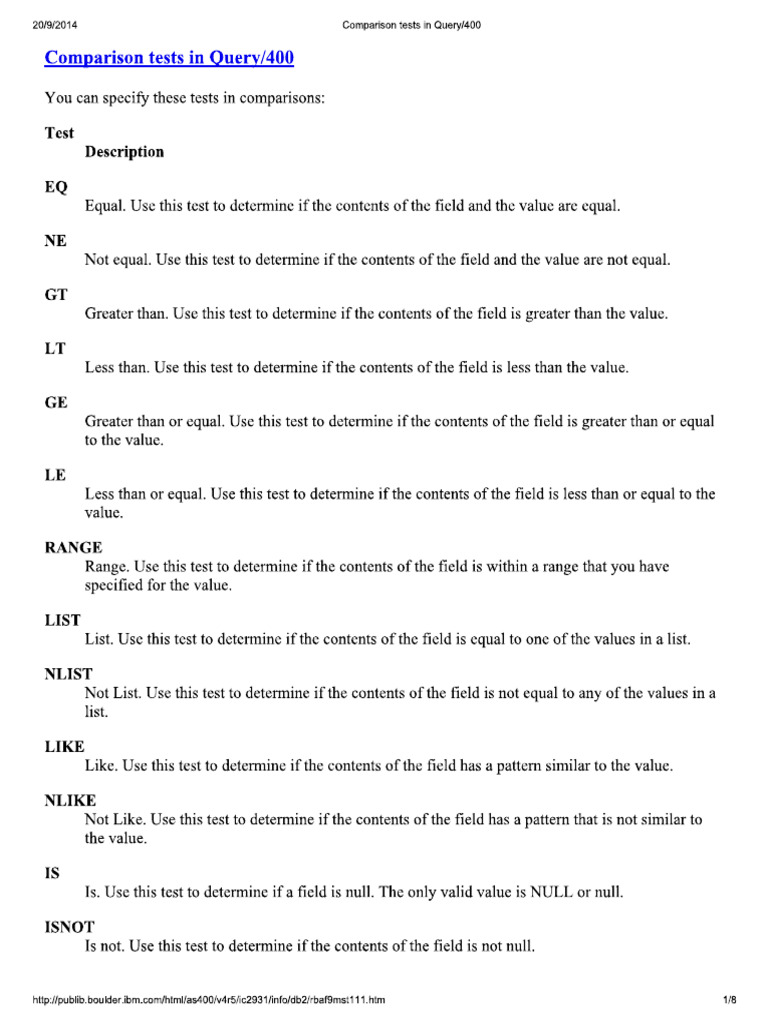 Comparacion as 400 | PDF