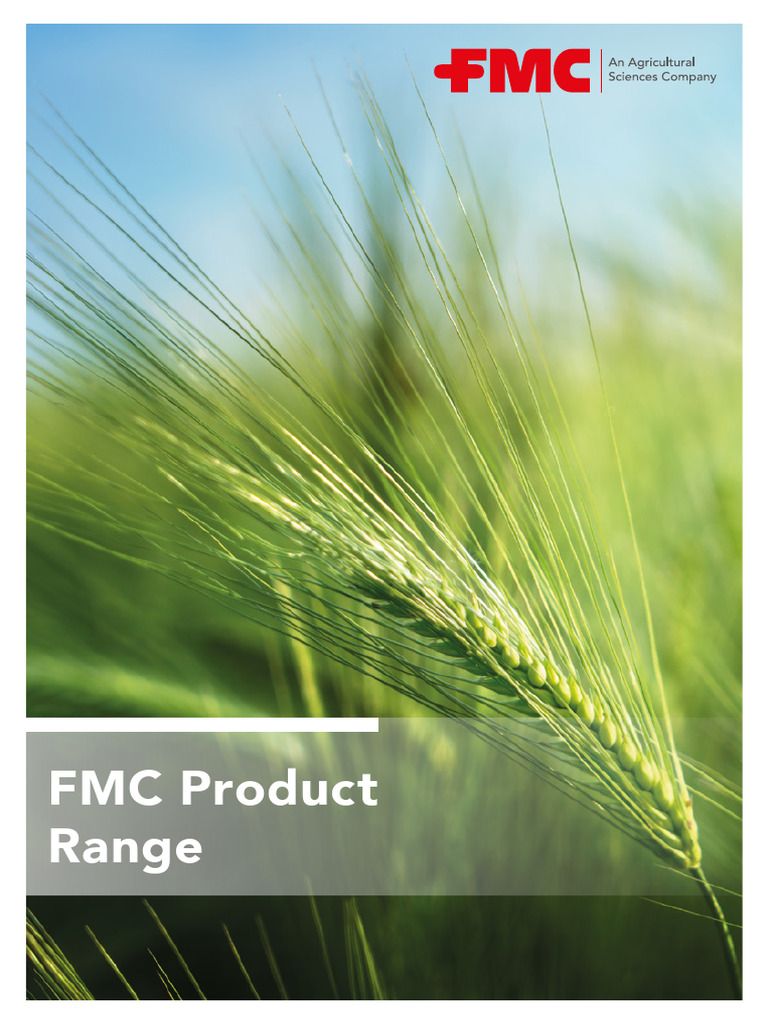 FMC Agro Product Range Overview | PDF | Manganese | Copolymer