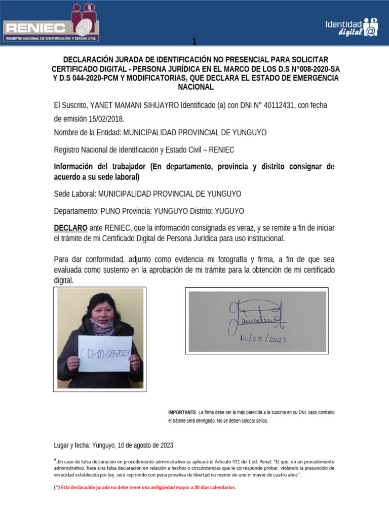 YANET MAMANI SIHUAYRO | PDF